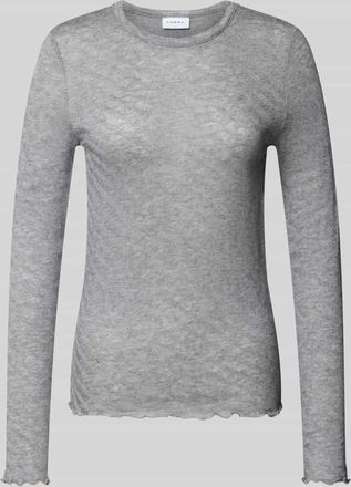 Comma Slim Fit Longsleeve aus Baumwoll-Mix Modell OKTOBER