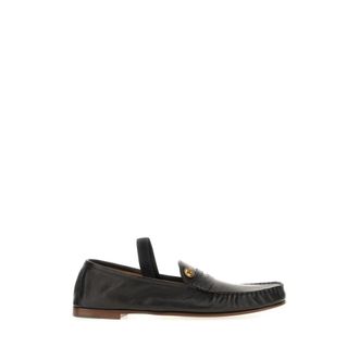 Versace Guanto Leder Mokassins - - Shoes - Herren - Schwarzk - 41 EU