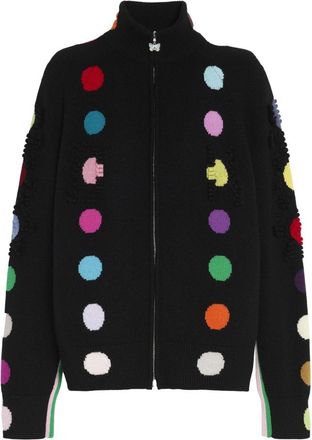 Barrie Gilet zipp&eacute; &agrave; capuche en cachemire - Femme - Pulls - Noir - Taille: 40 FR