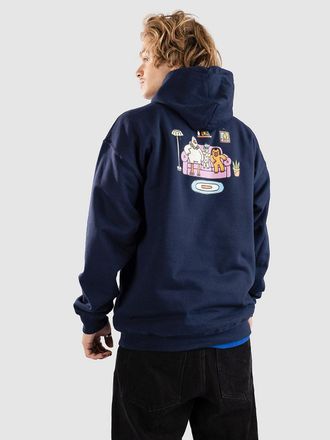 A.Lab Human Animals Hoodie navy