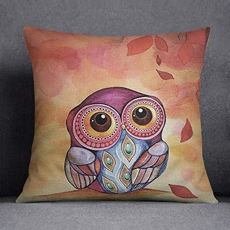 Bonamaison Le Jardin du Lin Kissenhüllen, Cotton, Mehrfarbig, 45x45