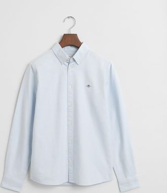 GANT Teenager Oxford-Hemd mit Streifen (146/152) CAPRI Blau