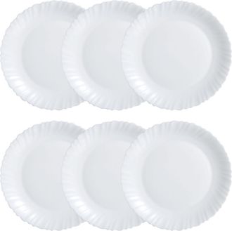 Luminarc Feston 6 runde Schale, Opal, 30 cm