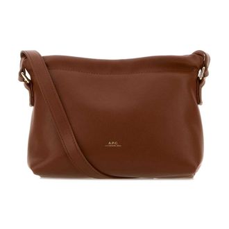 A.P.C. Karamell Ninon Crossbody Tasche - - Bags - Damen - Braun - ONE SIZE
