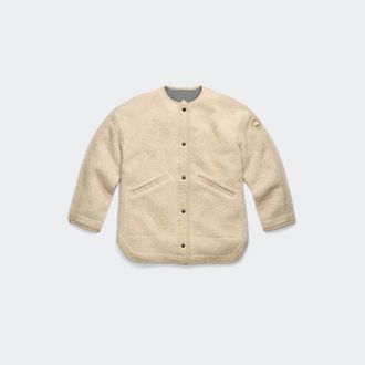 Canada Goose Simcoe Fleece-Innenjacke (Weiblich, Light Tan, L)