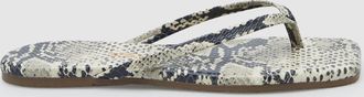 Tkees Tongs Square Toe Exotics Sandsnake