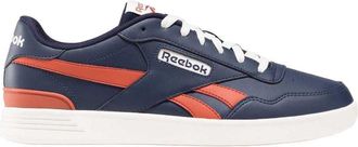 Reebok Unisex Court Advance Clip Sneaker,Navy Brickred Chalk,40.5 EU