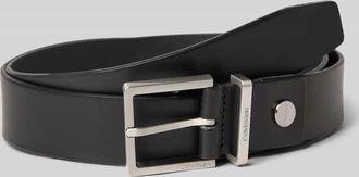 Calvin Klein G&uuml;rtel aus echtem Rindsleder mit Logo-Pr&auml;gung Modell Casual