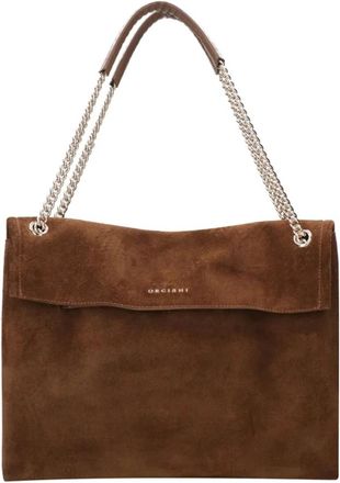Orciani Femme, Sacs, Brun, Taille: ONE Size Venus Midi Shoulder Bag