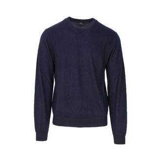 A|X Armani Exchange Pullover-Sweater - - Knitwear - Herren - Blau - 2XL