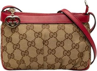 Gucci Sac bandouli&egrave;re Pre-owned - Femme - Pre-owned - Beige - Taille: ONE Size