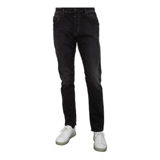 Pantaloni Torino Klassische Denim Jeans f&uuml;r den Alltag - - Jeans - Herren - Schwarzk - W36