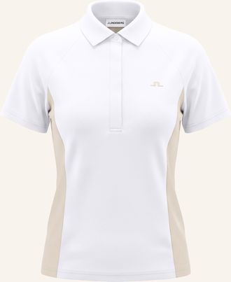 J.Lindeberg J.Lindeberg Performance-Polo-Top weiss