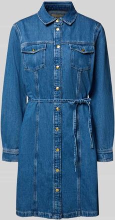 GANT Figurumspielendes Freizeitkleid aus Baumwoll-Viskose-Mix