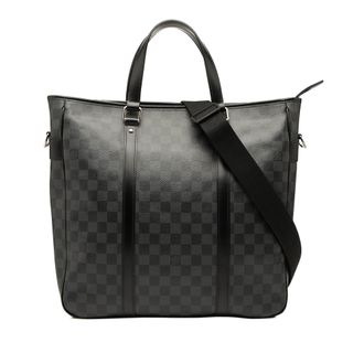 Louis Vuitton Coated Canvas Damier Graphite Tadao PM