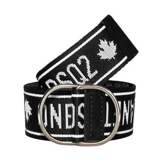 Dsquared2 Logo Industrial Tape Belt - - Accessories - Herren - Schwarzk - ONE SIZE