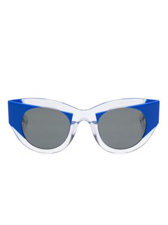 Thierry Lasry lunettes de soleil Captivity - Blanc