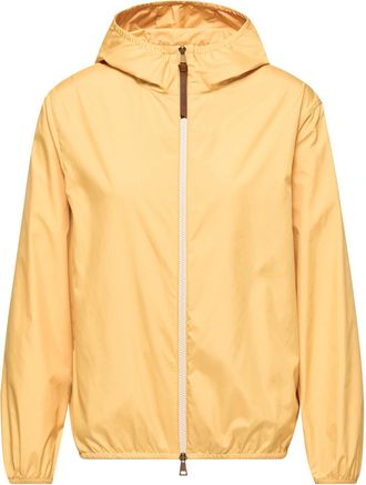 Moncler Moncler Veste &Agrave; Capuche Fegeos, Femme, Jaune, Taille: 0