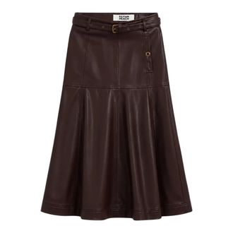 Silvian Heach Midirock - - Skirts - Damen - Braun - L