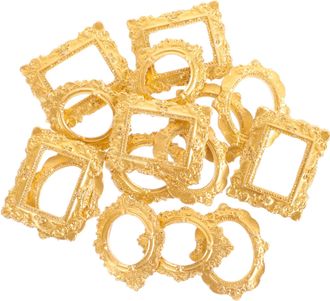 Cabilock 15pcs Mini-bilderrahmen-zubeh&ouml;r Mini-fotorahmen F&uuml;r Mini- Miniatur-fotorahmen Detailhandwerk