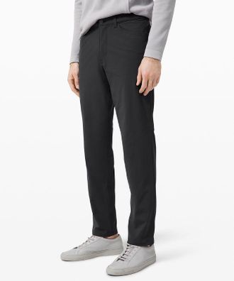 lululemon Pantalon ABC 5 poches coupe classique Warpstreme pour Hommes - 81 cm - Taille 29