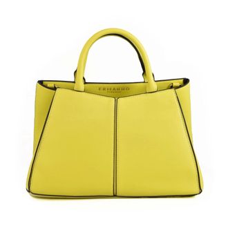 Ermanno Scervino Femme, Sacs, Jaune, Taille: ONE Size Sac cabas River avec fermeture éclair