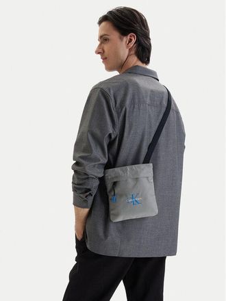 Calvin Klein Umh&auml;ngetasche Bold Flatpack LV04D3178G Grau