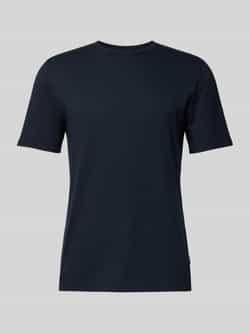 HUGO BOSS T-Shirt mit geripptem Rundhalsausschnitt Modell TIBURT