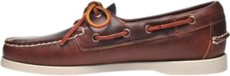 Sebago Femme, Chaussures, Brun, Taille: 38 1/2 EU Docksides Portland Waxed