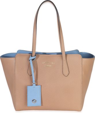 Gucci Dollar Calfskin Swing Tote Bag