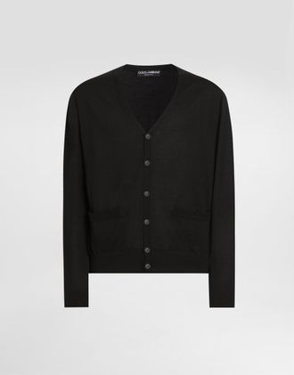 Dolce & Gabbana Cardigan Aus Kaschmir - Mann Strickwaren Schwarz 60