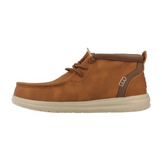 Hey Dude Klassische Schn&uuml;rstiefel - - Shoes - Herren - Braun - 43 EU