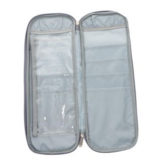 Lurrose Stricknadeletui Mit Rei&szlig;verschluss H&auml;kelnadeltasche Gro&szlig;es Fassungsverm&ouml;gen F&uuml;r N&auml;hzubeh&ouml;r Garn-organizer Tragetasche F&uuml;r Unterwegs