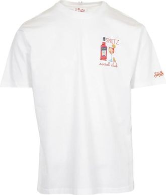 MC2 Saint Barth Homme, Tops, Blanc, Taille: XL Portofino Social Spritz