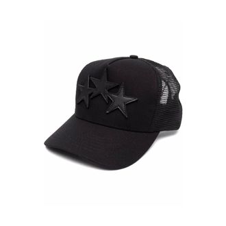 Amiri Homme, Accessoires, Noir, Taille: ONE Size Casquette Trucker 3 &Eacute;toiles