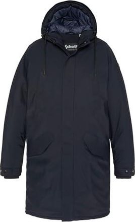 Schott NYC Parka Longue Capuche Schott Chasen Navy