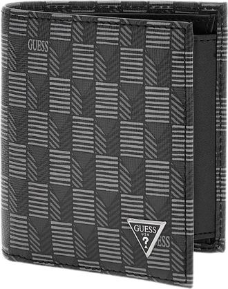 Guess Homme, Accessoires, Noir, Taille: ONE Size Classic Bifold Wallet