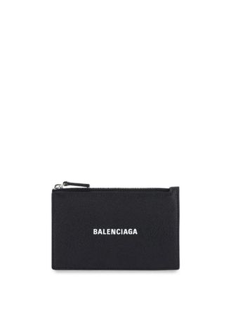 Balenciaga Portemonnaies - Cash Long Coin And Card Holder - Gr. unisize - in Schwarz - f&uuml;r Damen