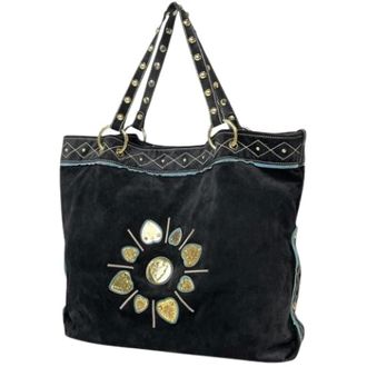 Gucci Pre-owned Daim sacs-gucci - Femme - Pre-owned - Noir - Taille: ONE Size
