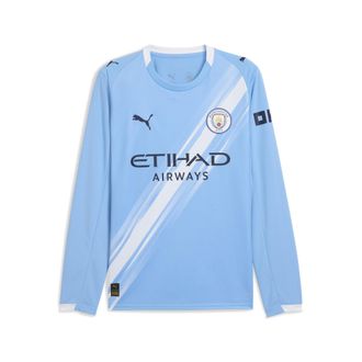 Puma Maillot manches longues Home 25/26 Manchester City Homme, Accessoires, Bleu, 3XL
