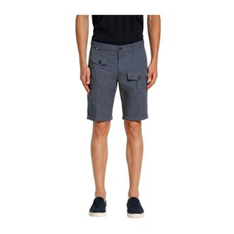 Mason's Homme, Shorts, Bleu, Taille: XS George Coolpocket Cargo Bermuda