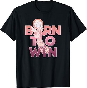 Disney Minnie Mouse Sports Basketball Dunk Born to Win T-Shirt