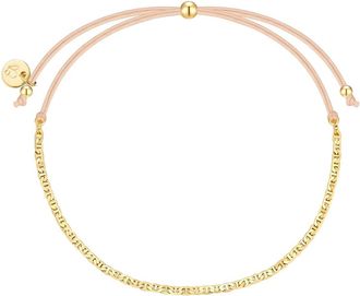 Glanzst&uuml;cke M&uuml;nchen Armband - Sterling Silber Armband - Gr. ONESIZE - in Gold - f&uuml;r Damen