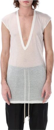 Rick Owens Homme, Tops, Blanc, Taille: S Dylan T