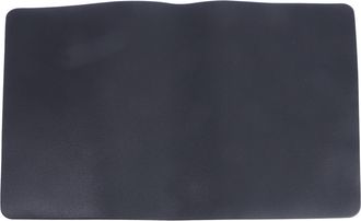 Angoily Wasserdichtes &Ouml;lresistentes Pu Leder Tischset Schwarz Rutschfestes Platzdeckchen mit Hitzeschutz Einfach zu Reinigen f&uuml;r Esstisch und Modernes Wohnen