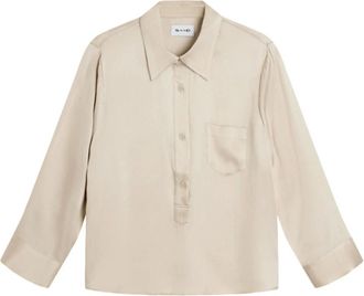 Sand Copenhagen Sand, Femme, Blouses et Chemises, Beige, Taille: 40 FR 3176 Matt Nepeta Blouse