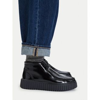 Clarks Schn&uuml;rschuhe Clarks Torhill Moss 26329425 Schwarz