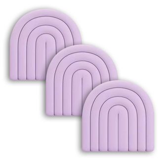 Generic 3-teiliges selbstklebendes Wandpaneel, 40 x 40 cm gro&szlig;e Wandaufkleber, gepolstertes Kopfteil, 3D-Antikollisions-Wandpolster f&uuml;r Kinder f&uuml;r das Schlafz