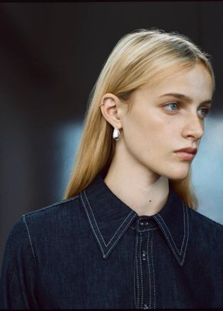 Mango Cr&eacute;oles volume argent - Femme - Taille unique - MANGO