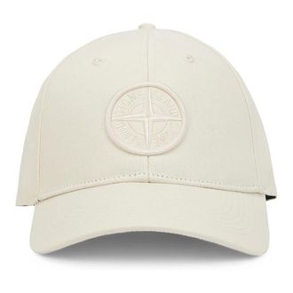 Stone Island Homme, Accessoires, Beige, Taille: ONE Size Cotton Cap